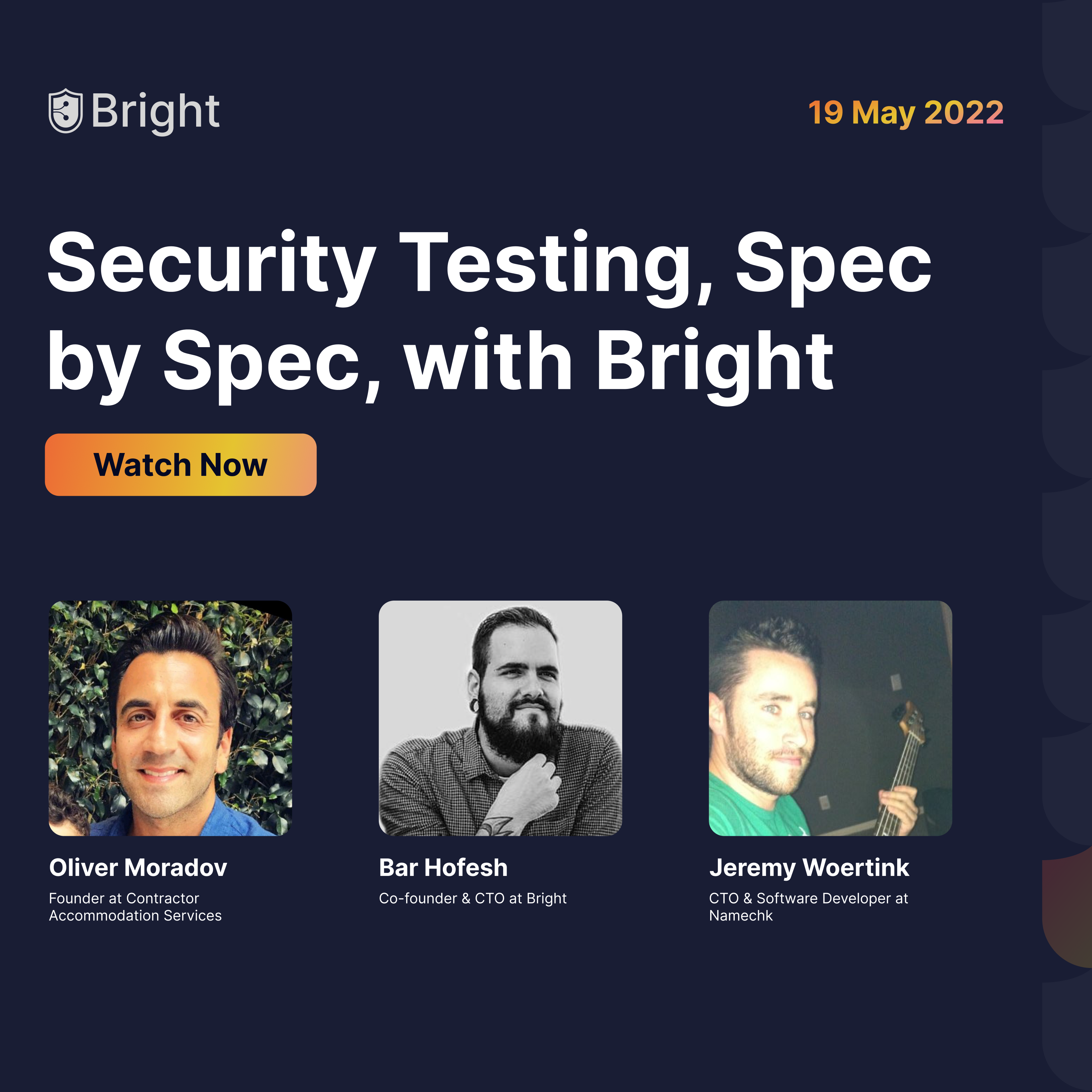 Security Testing, Spec by Spec, with Bright